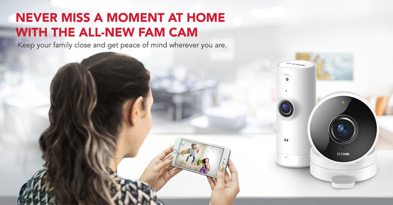 FAM CAM - Wireless Home Security Monitoring System | PLDT HOME