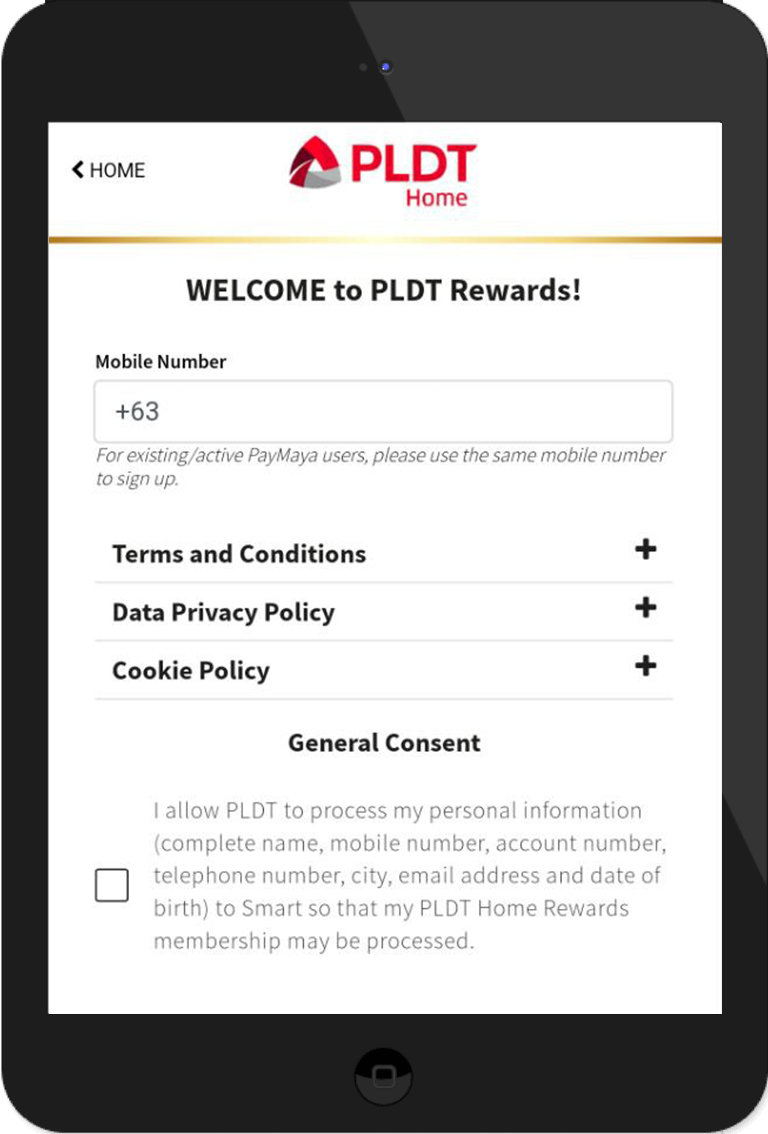 PLDT Home Customer Loyalty & Reward Program | PLDT Home
