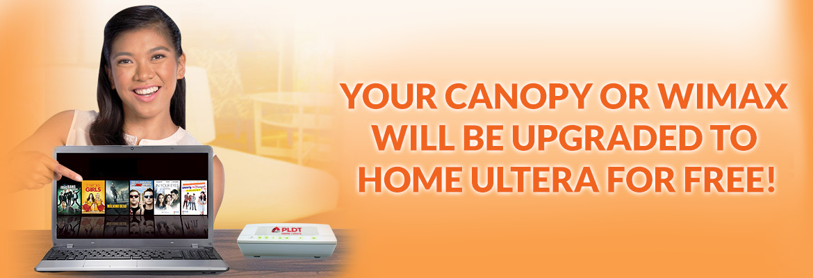 PLDT HOME Ultera Upgrade